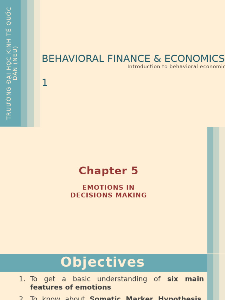 Slides Ch5- Emotions (1) | PDF | Emotions | Empathy