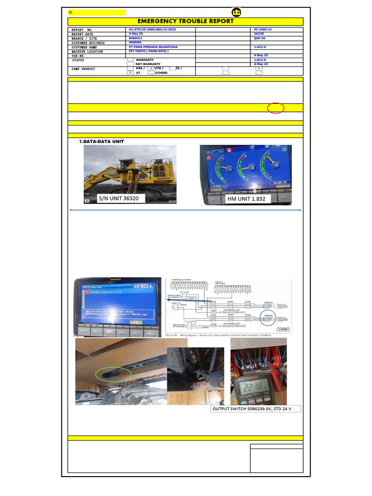 ETR EX3009 Error L04 Attachment Jamed | PDF | Electrical Engineering ...