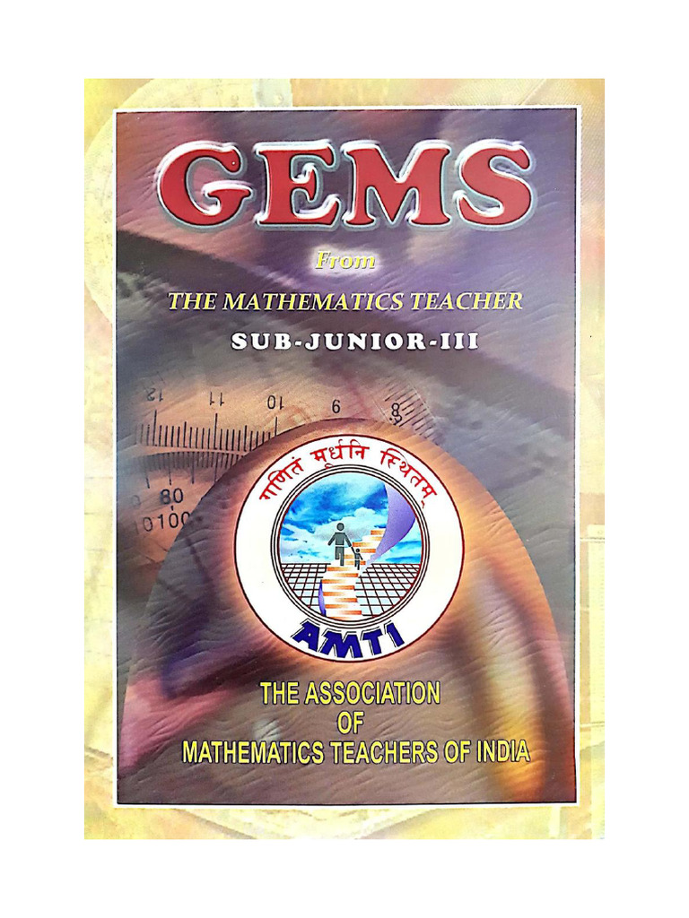Amti Gems - Class Teacher Third Edition | PDF