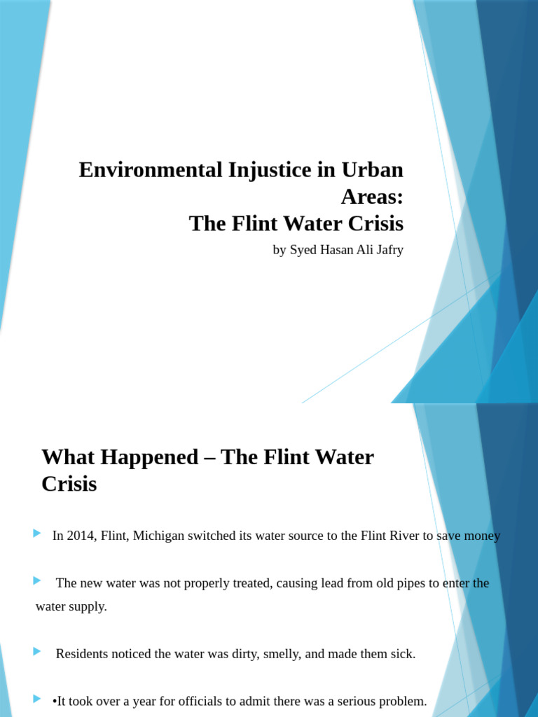 Flint Water Crisis Designed Presentation | PDF