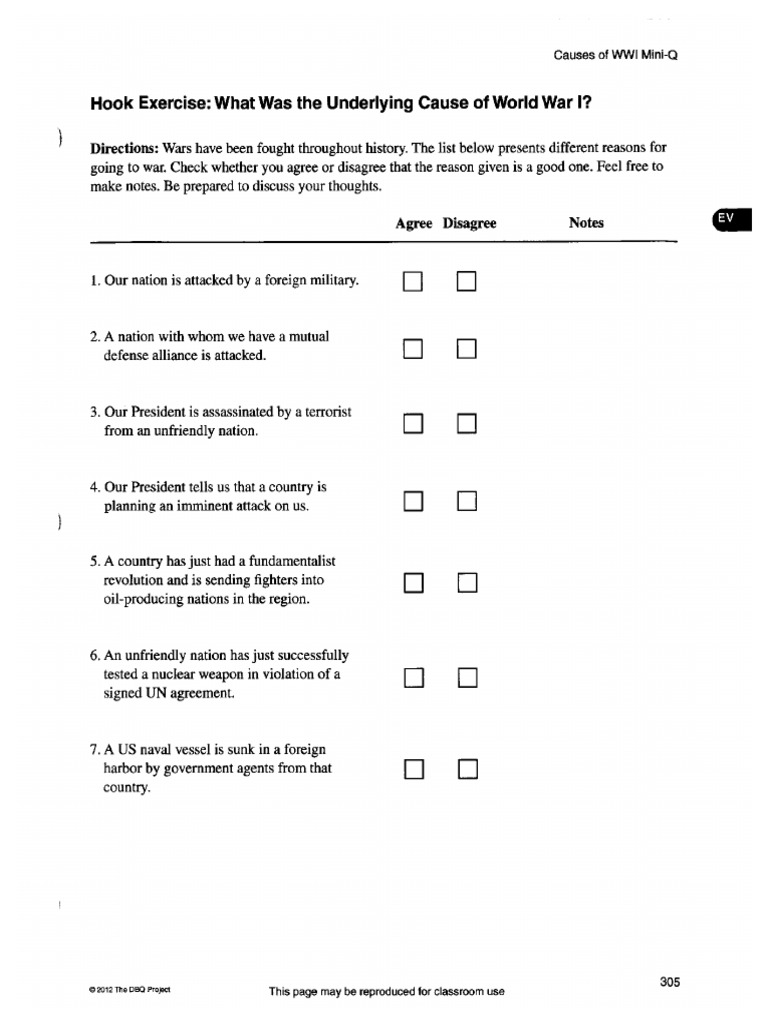 Causes of World War I | PDF