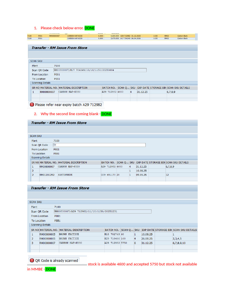 RM Code Transfer QR Test3 | PDF