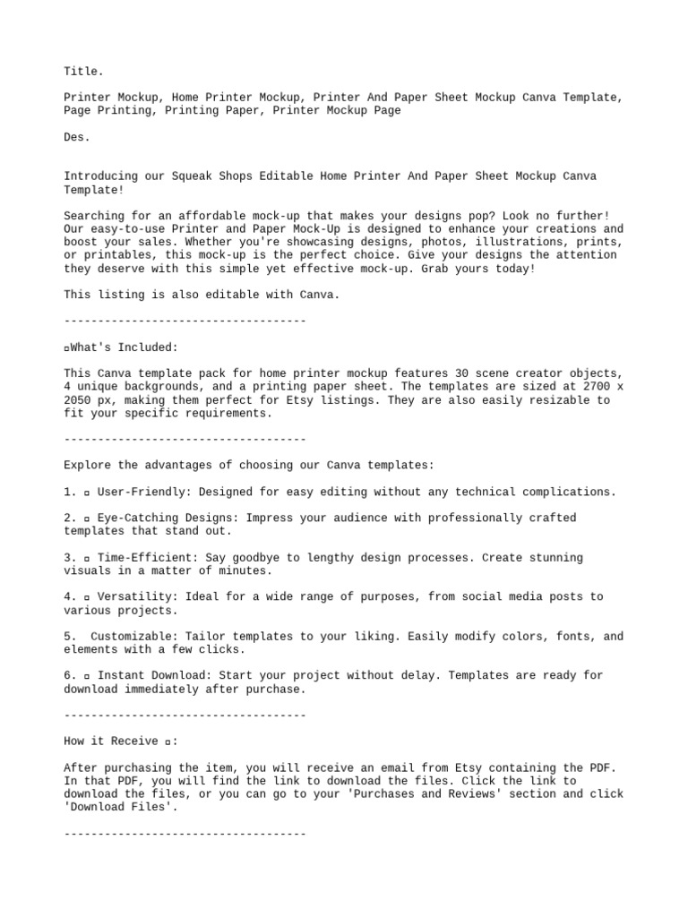 Printer Mockup, Home Printer Mockup, Printer and Paper Sheet Mockup ...