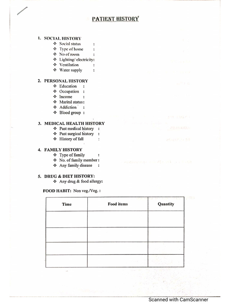 Geriatric Assessment | PDF