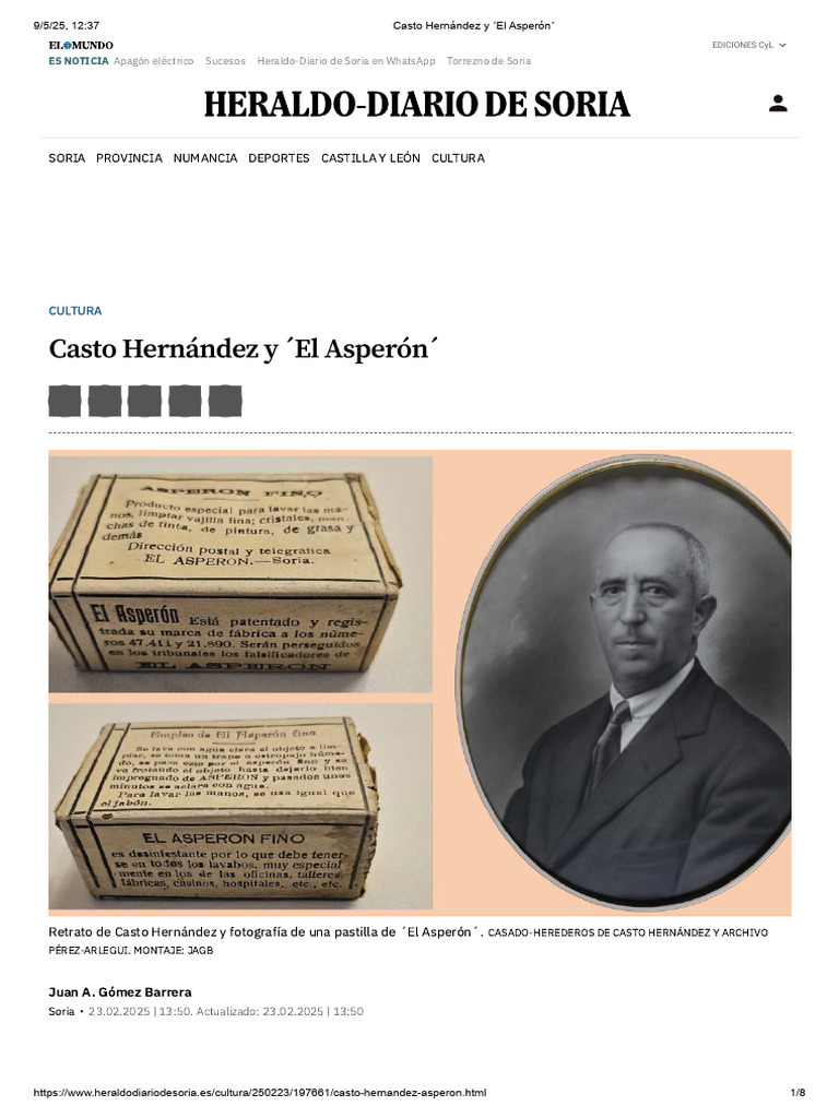 Casto Hernández y El Asperón | PDF