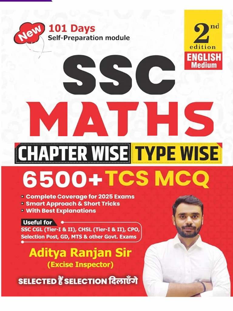 SSC Maths 2nd Edition by Aditya Ranjan | PDF