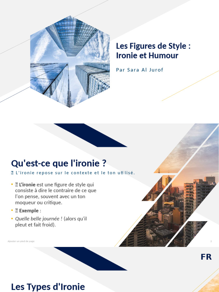 Les Figures de Style | PDF | Ironie | Humour