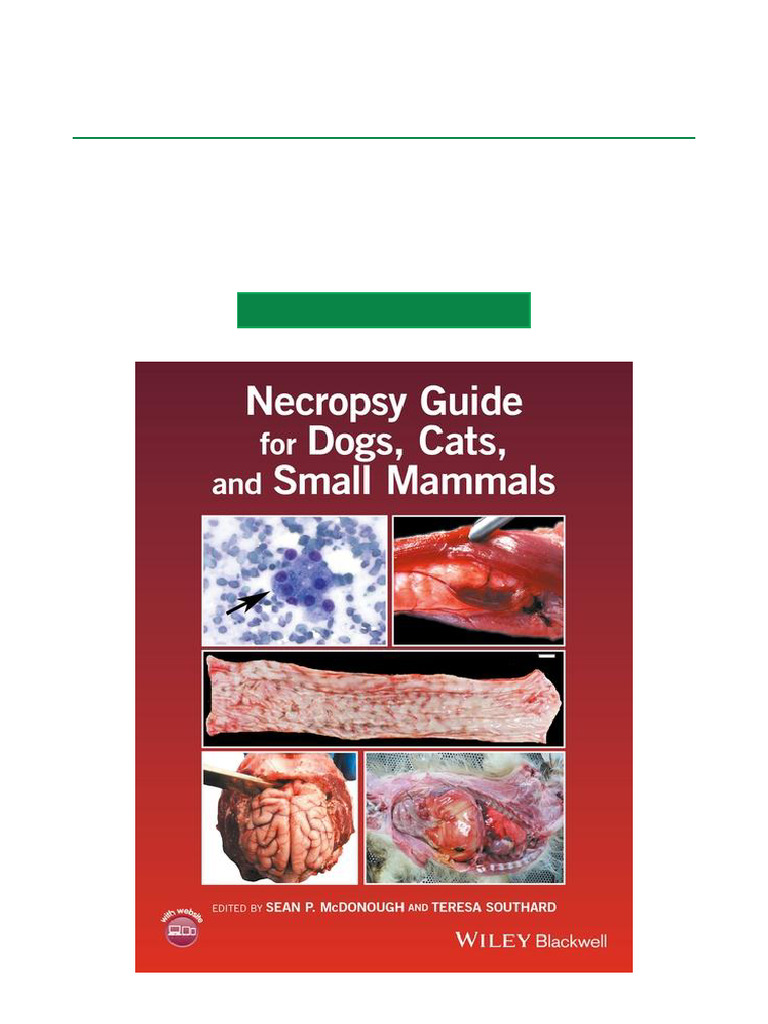 Necropsy Guide For Dogs, Cats, and Small Mammals, 1st Edition Secure ...