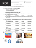 QUIZ Propaganda Techniques | PDF | Propaganda | Persuasion