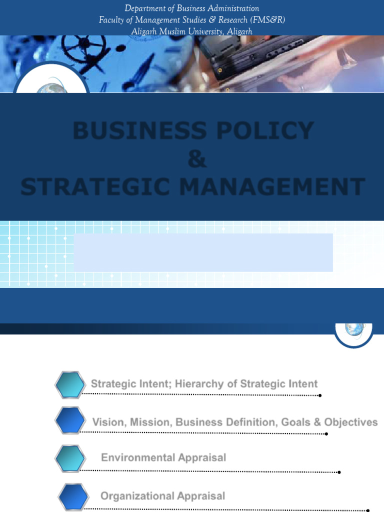 2.BPSM - Unit-II-Vision, Mission, Objectives | PDF | Performance Indicator | Business