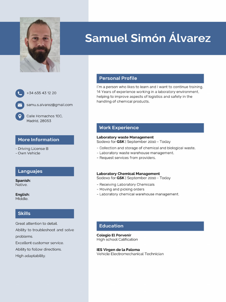 CV Samuel | PDF