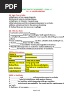 Class 6 Science Journey Through States of Water | PDF | Evaporation | Water