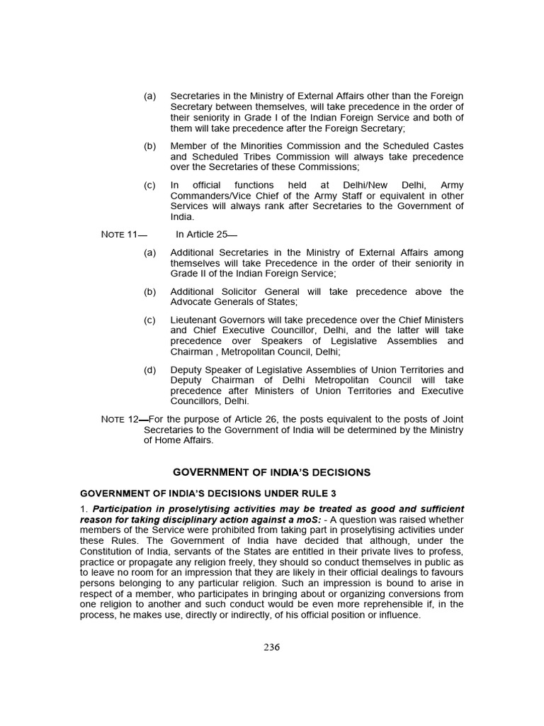 Rule 3 | PDF | Government Of India | Speaker (Politics)