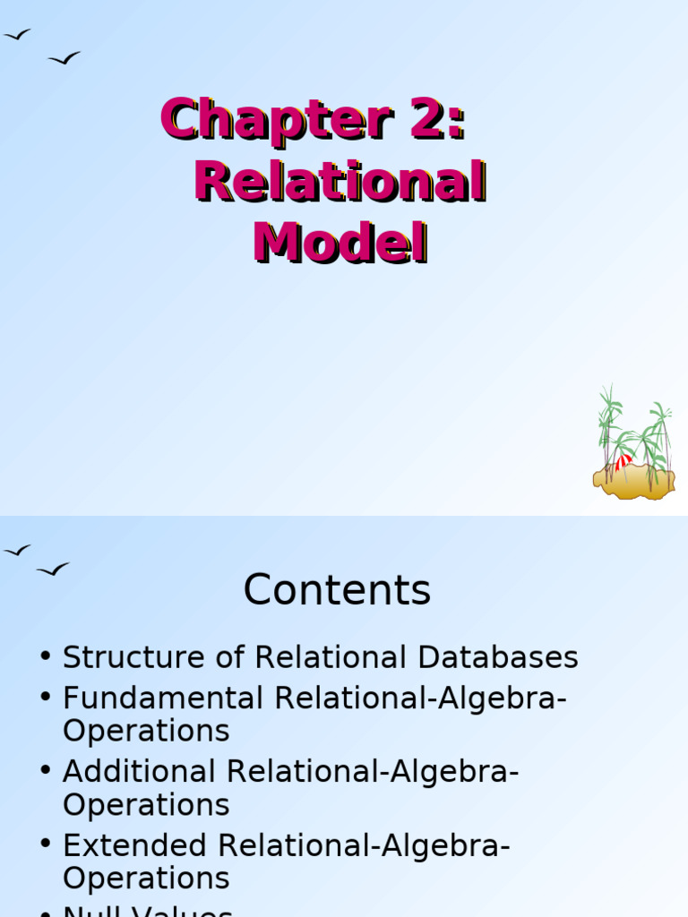 Ch2 Relational Model | PDF | Relational Model | Data Model