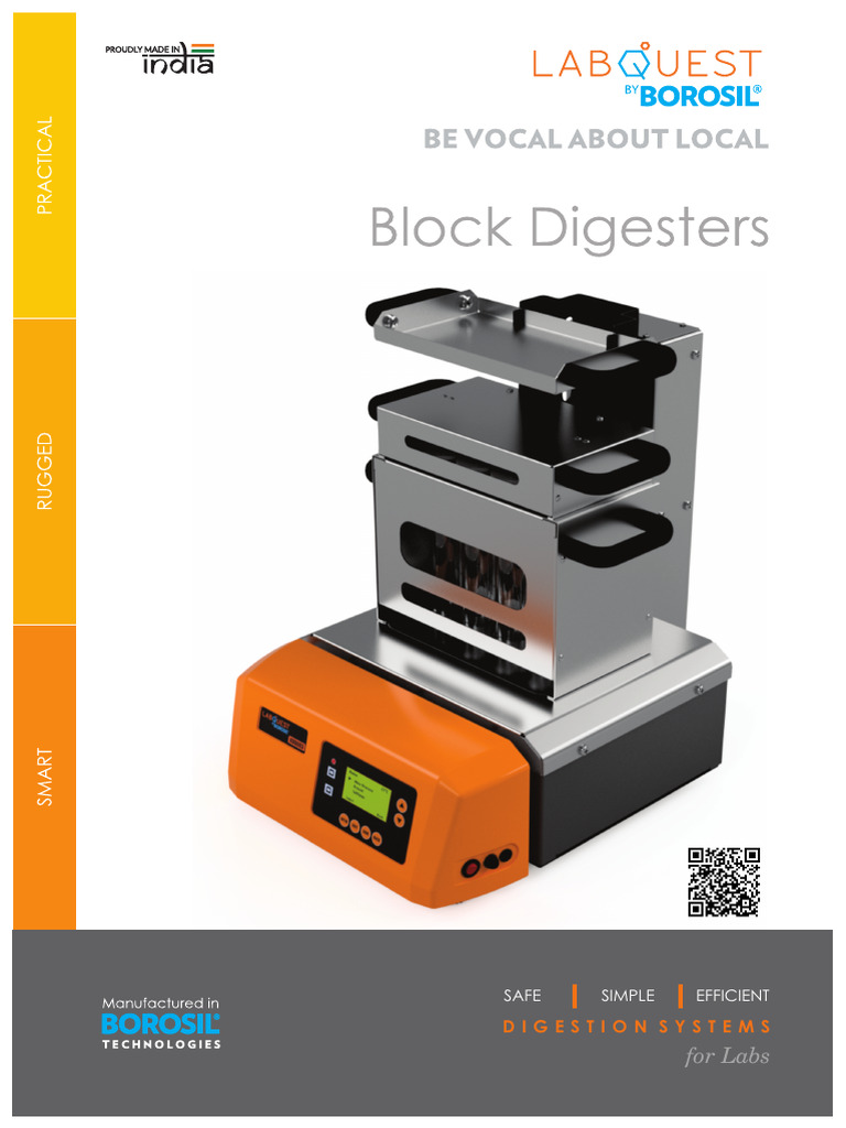 Block Digesters with Autolift | PDF | Equipment