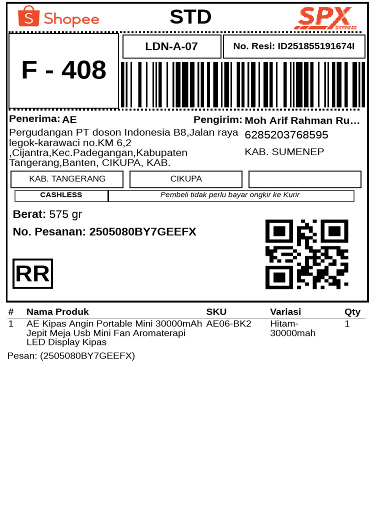 Get Return Label | PDF
