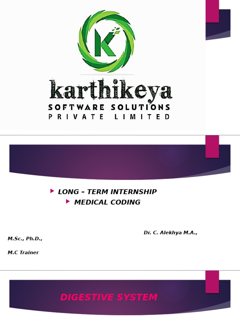 Day 3 Medical Coding Digestive System | PDF