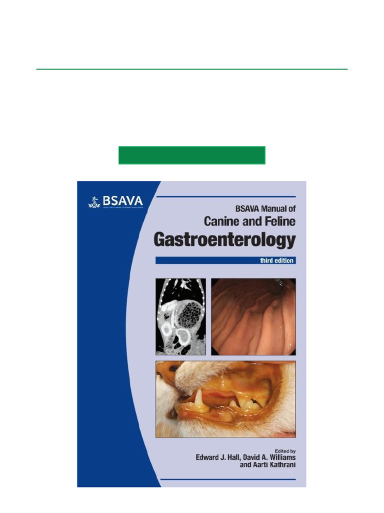 BSAVA Canine & Feline Gastroenterology | PDF
