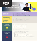Empathy Statements for Call Centers | PDF