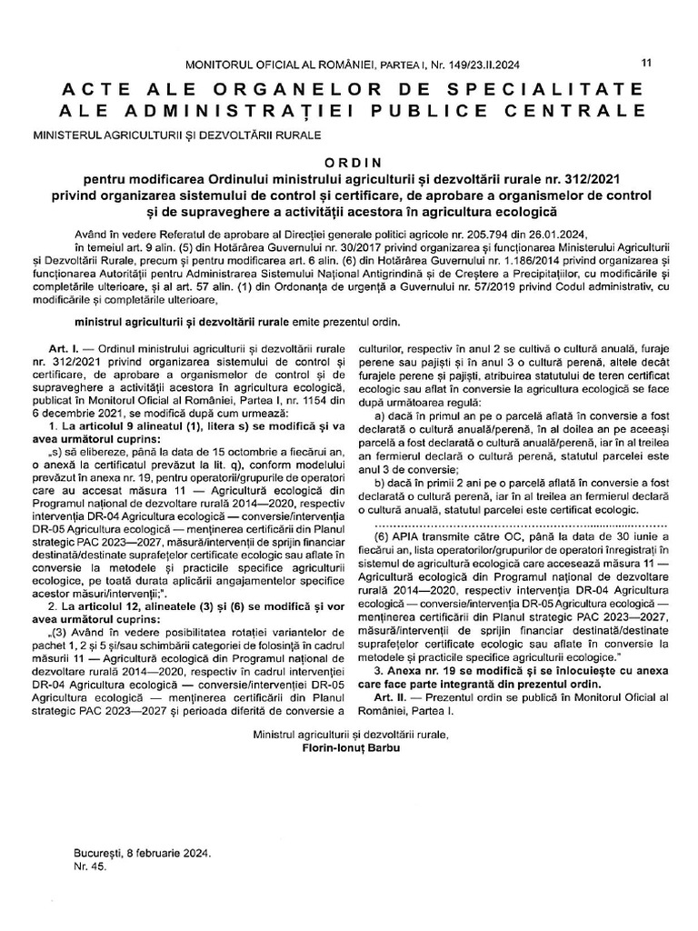 Ordin-MADR-nr-45-2024 - Model Anexa Certificat | PDF