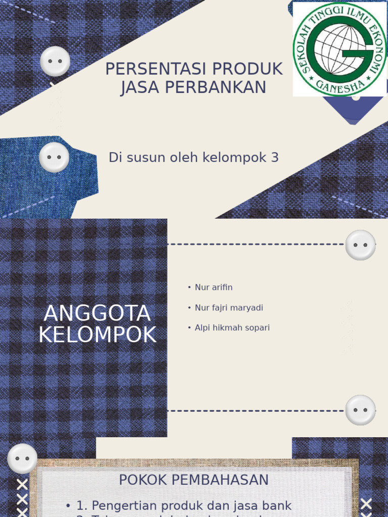 Produk dan Jasa Perbankan Penting | PDF