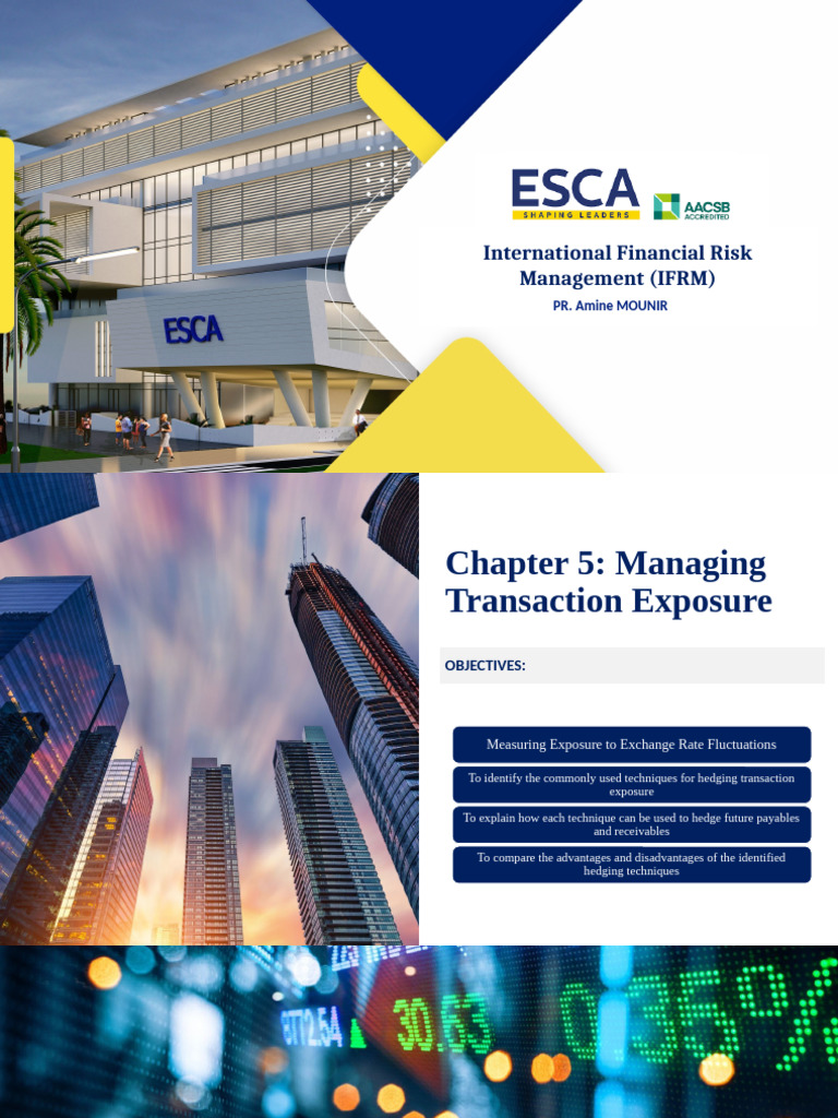Chapter 5 - Managing Transaction Exposure - 1 | PDF | Hedge (Finance) | Futures Contract