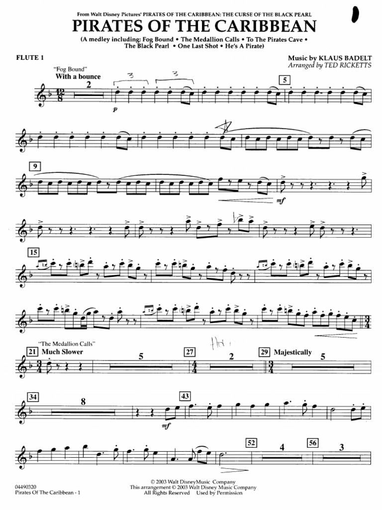Pirates Flute 1 | PDF | Nautical Fiction