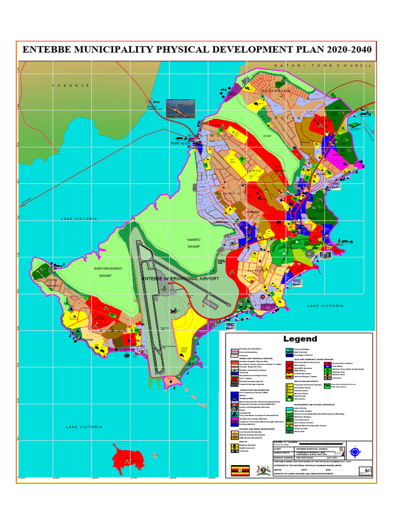 ENTEBBE Municipality Final Physical Development Plan | PDF