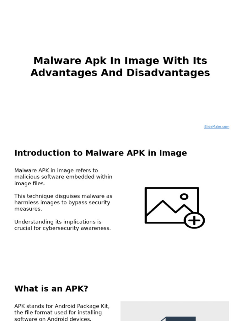Malware Apk in Image With Its Advantages and Disadvantages | PDF ...