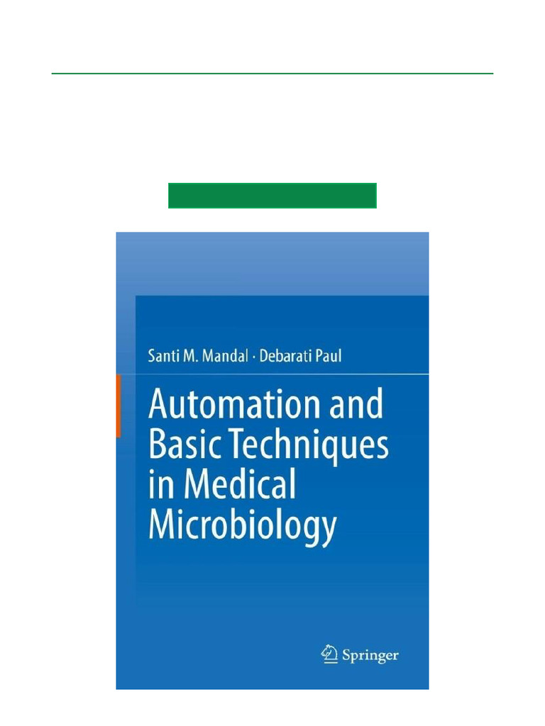 Automation in Medical Microbiology | PDF | Microscope | Dna Microarray