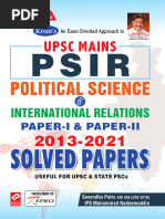 PSIR Topper Notes and Blogs | PDF