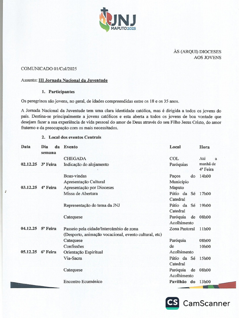 Comunicado - III JNJ 2025 | PDF