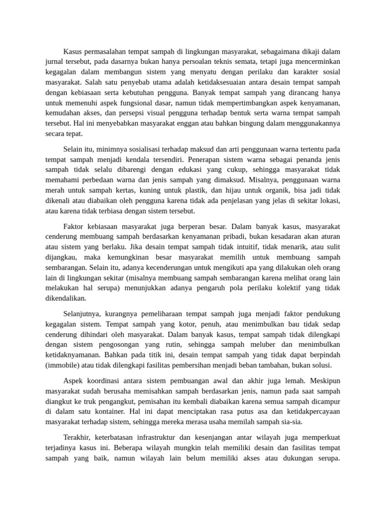 Analisis Kasus | PDF