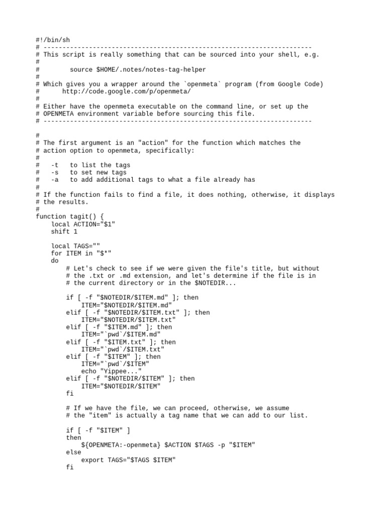 Notes Tag Helper | PDF