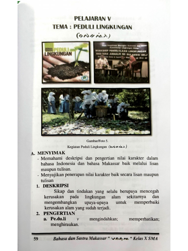 Bab 5 Peduli Lingkungan | PDF