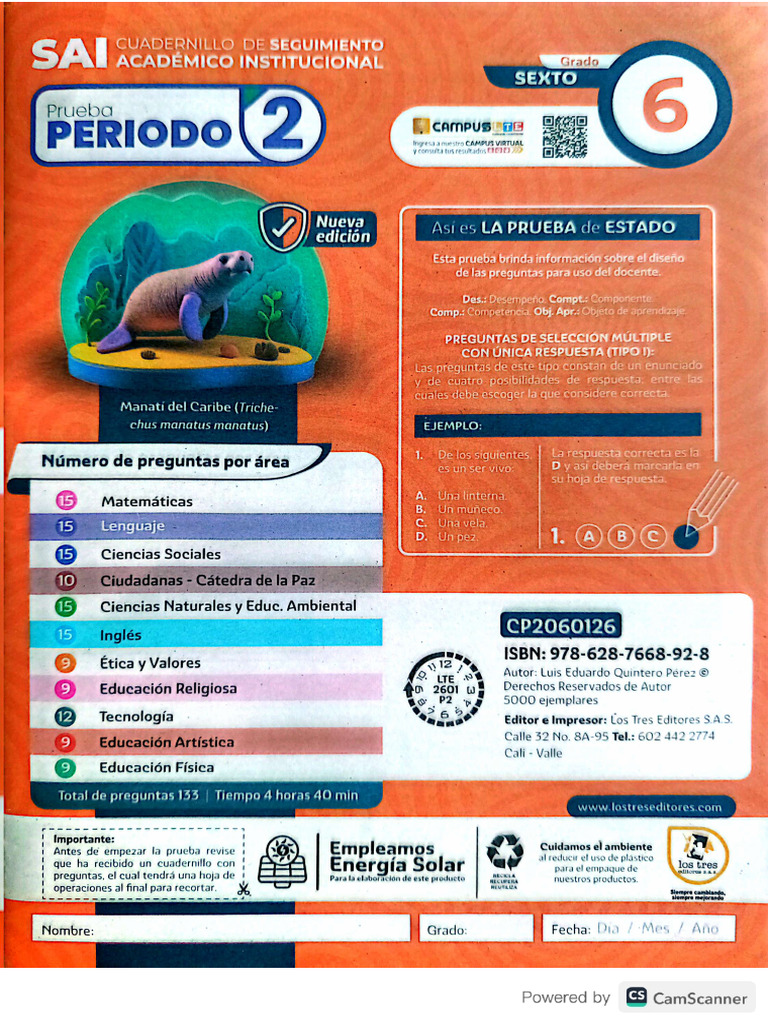 Sexto - II Periodo | PDF