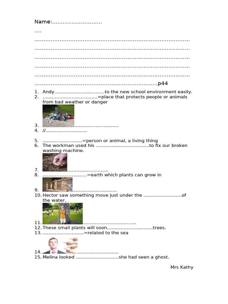 Inspire B1 p44 | PDF