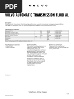 PDS - Volvo Automatic Transmission Fluid at 102 | PDF | Home & Garden ...