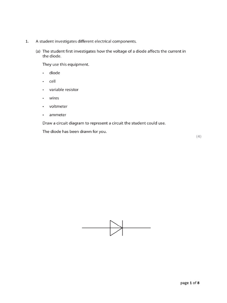 Y10 Worksheet Experimental Skills | PDF
