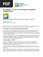 Fraud Questionnaire | PDF
