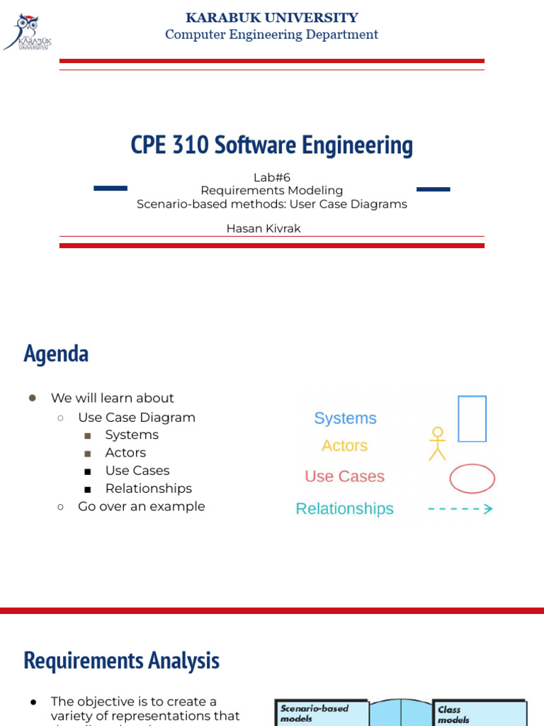 Software Engineering - Lab6 | PDF | Use Case | Computing