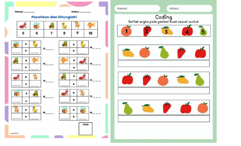 LEMBAR KERJA Coding | PDF