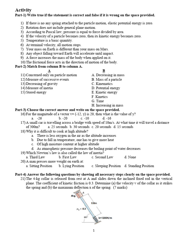 Group Work-Physics Class Group Work dt-2025-02-25 13-51-28 | PDF ...