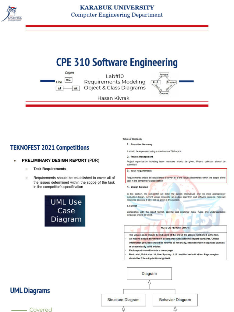 Software Engineering Lab10 | PDF | Class (Computer Programming) | Information Technology
