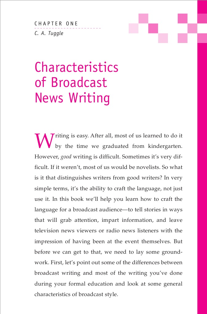 Charac Broadcast News Writing | PDF | Grammatical Tense | Broadcast ...