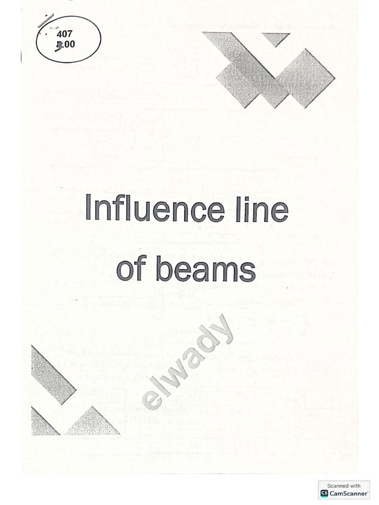Influence Line | PDF