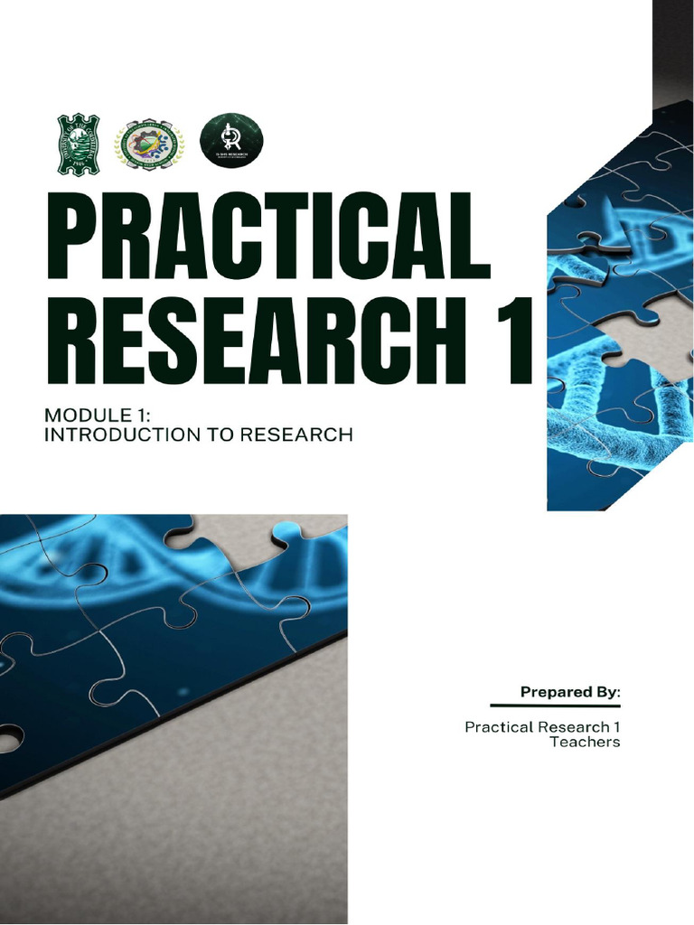 PR1 MODULE 1 Introduction To Research | PDF | Plagiarism | Quantitative Research