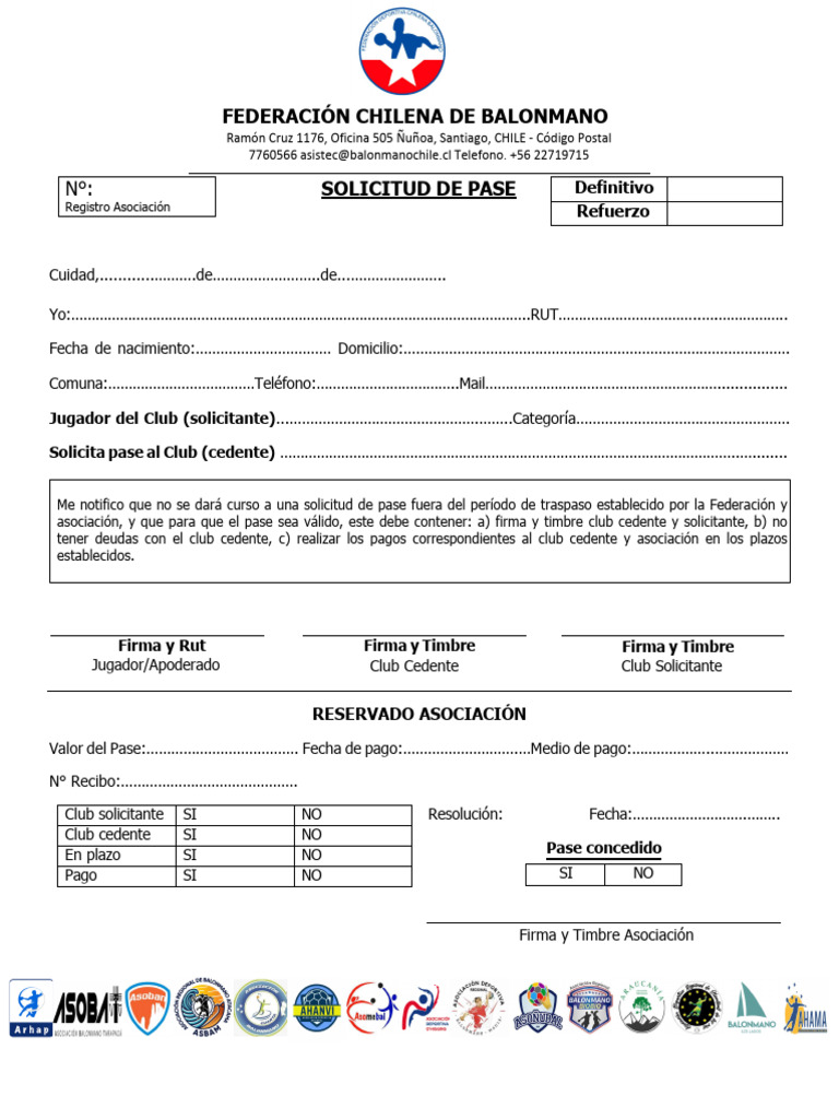 FORMATO_PASE_2025 Federacion Nacional-1_250407_231256 | PDF