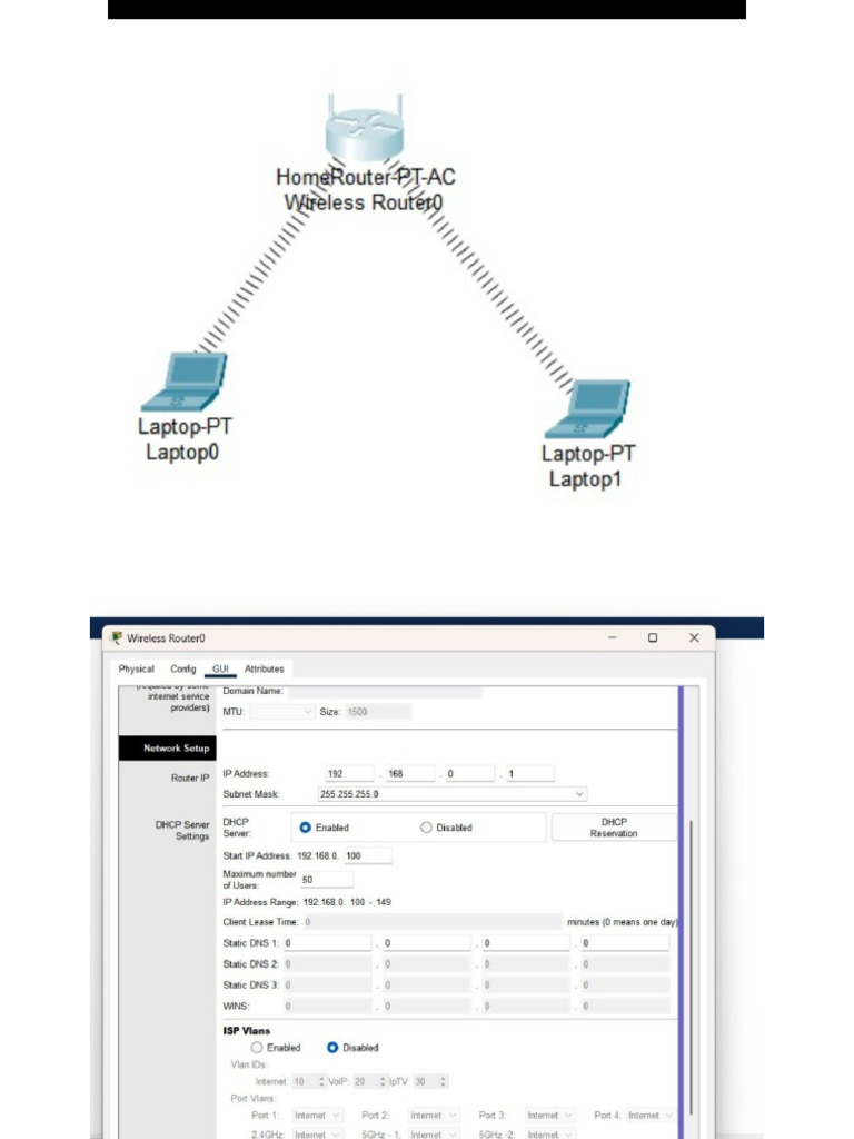 Rede LAN Mariadeodato1 | PDF
