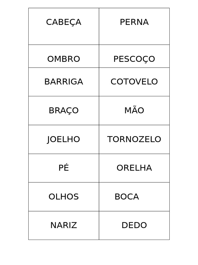 Palavras para Ditado Estourado | PDF